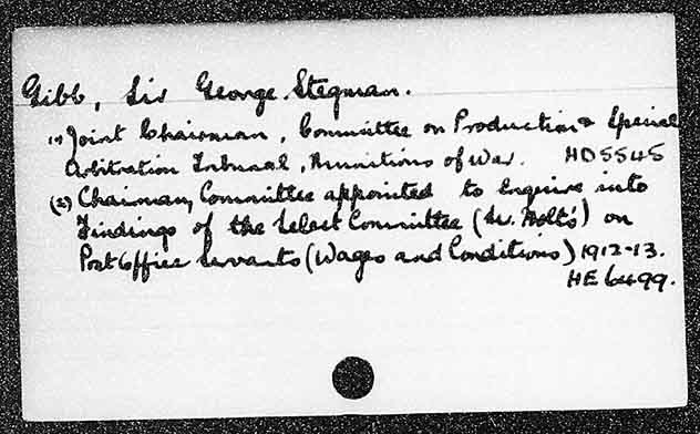 Gibb, Sir George Stegman. - London Metropolitan University - TUC ...